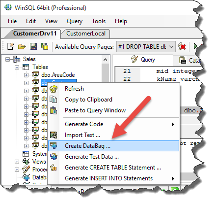 Disconnected Export: Drag-and-Drop